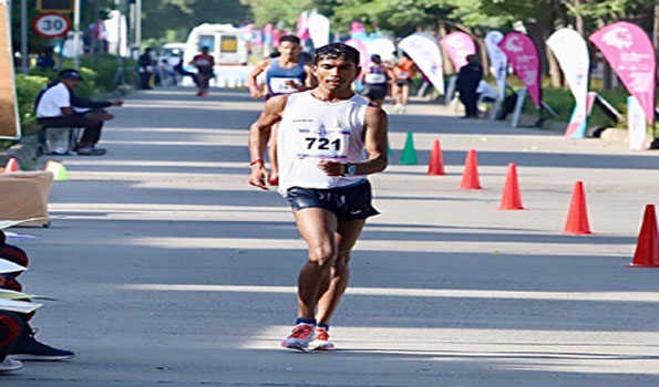 National Games Ram Babu made a national record in 35 km walk ...