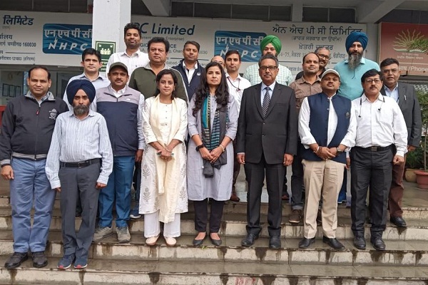 NHPC कार्यालय में एकीकृत प्रबंधन प्रणाली विषय पर प्रशिक्षण कार्यक्रम का ...