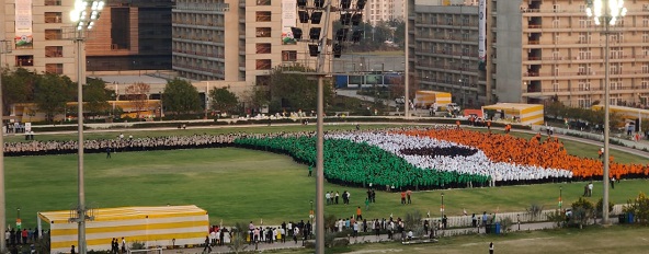 ओ.पी. जिंदल ग्लोबल यूनिवर्सिटी और फ्लैग फाउंडेशन ऑफ इंडिया ने सबसे बड़े ...
