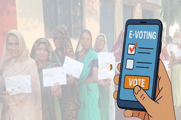 भारत में पहली बार इस राज्य में E-Voting की हुई ऐतिहासिक शुरुआत, मोबाइल ...